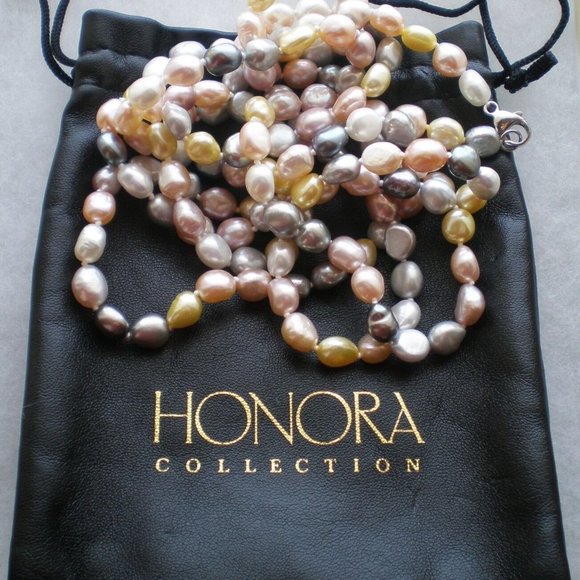 Honora | Jewelry | New Honora Multi Color Freshwater Pearl Beaded ...